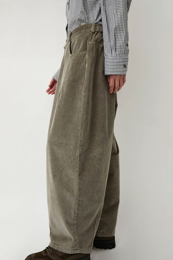 CORDERA Corduroy Baggy Pants in Cobblestone – No.6 Store
