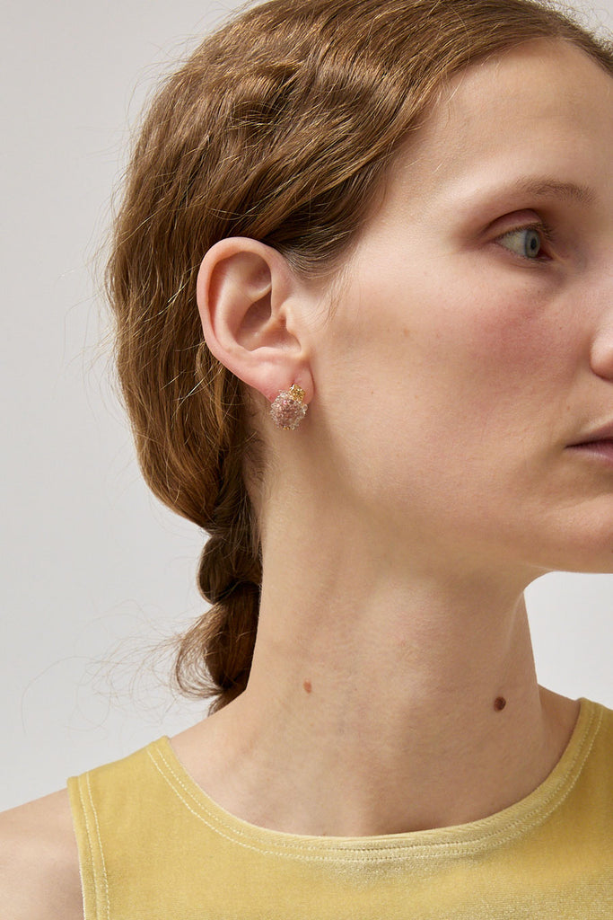 Hannayoo Works Night Rain Memory Earrings in Tan – No.6 Store