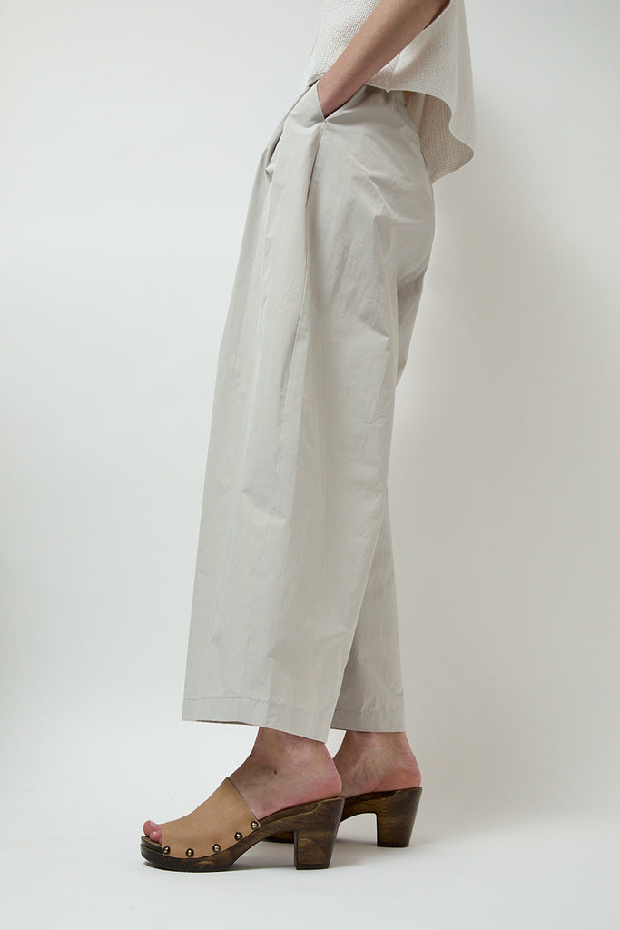 No.6 Leah Clog on High Heel in Bone on Cocoa Base – No.6 Store