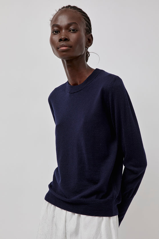 Roseanna Maille Pull in Navy – No.6 Store